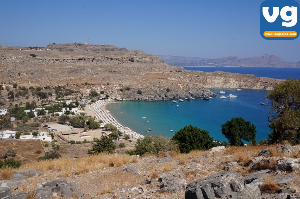 Spiaggia di Lardos (Rodi) - VacanzeGreche