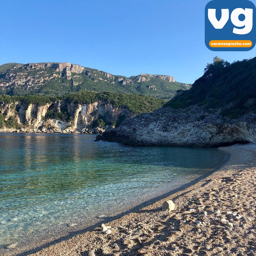Spiaggia di Rovinia (Corfù) - VacanzeGreche