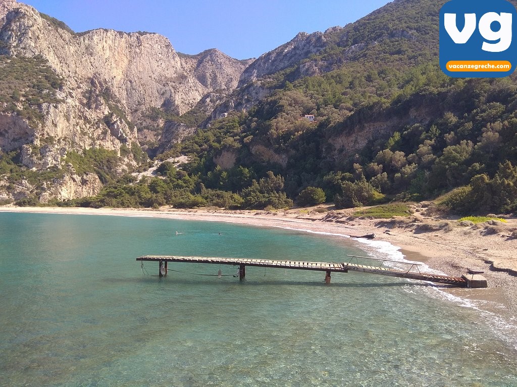 Spiaggia di Megalo Seitani (Samos) - VacanzeGreche
