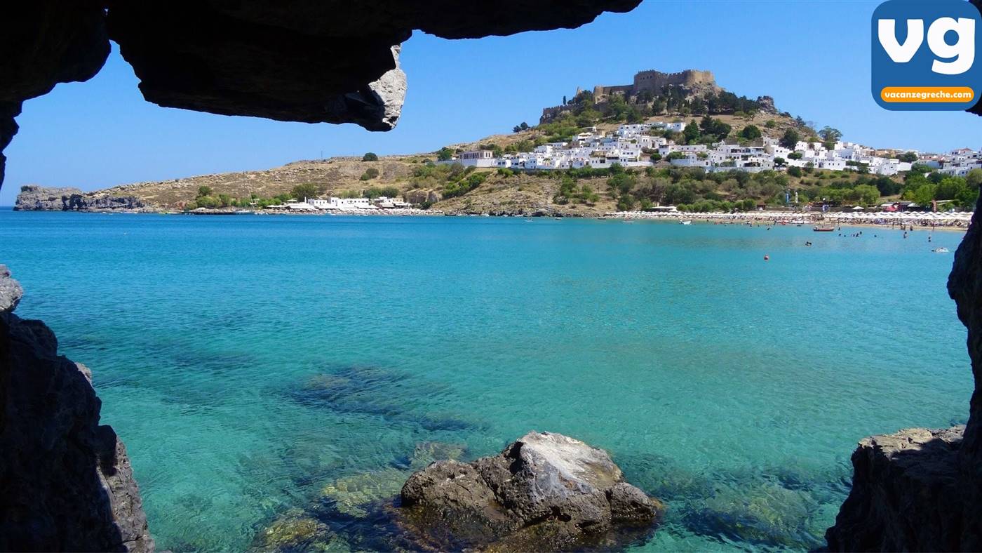 Spiaggia di Lindos (Rodi) - VacanzeGreche