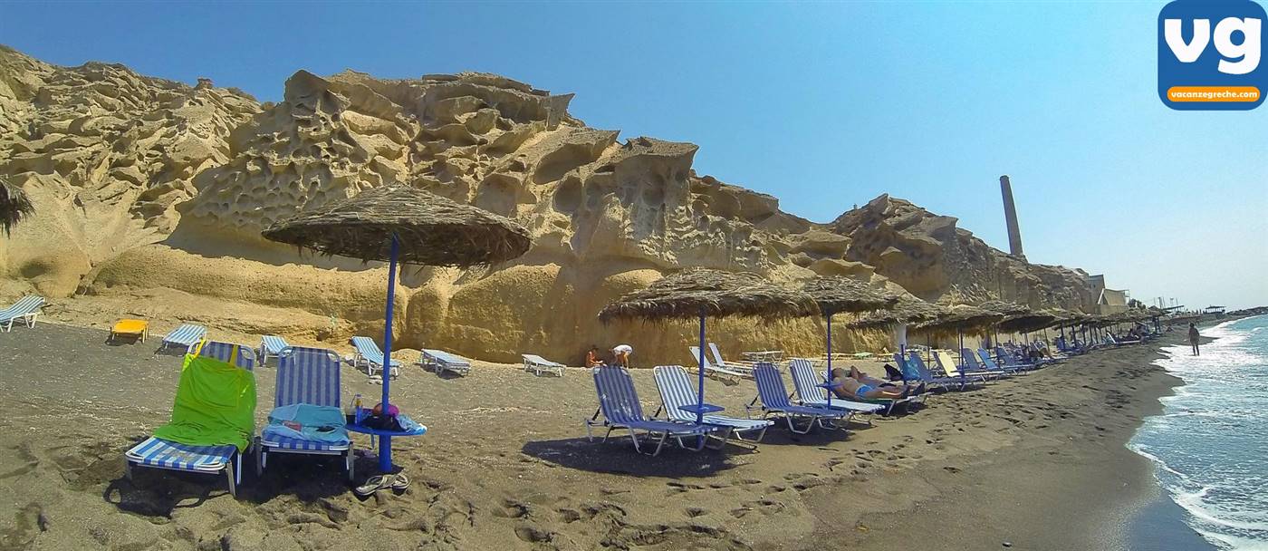 Spiaggia di Vlychada (Santorini) - VacanzeGreche